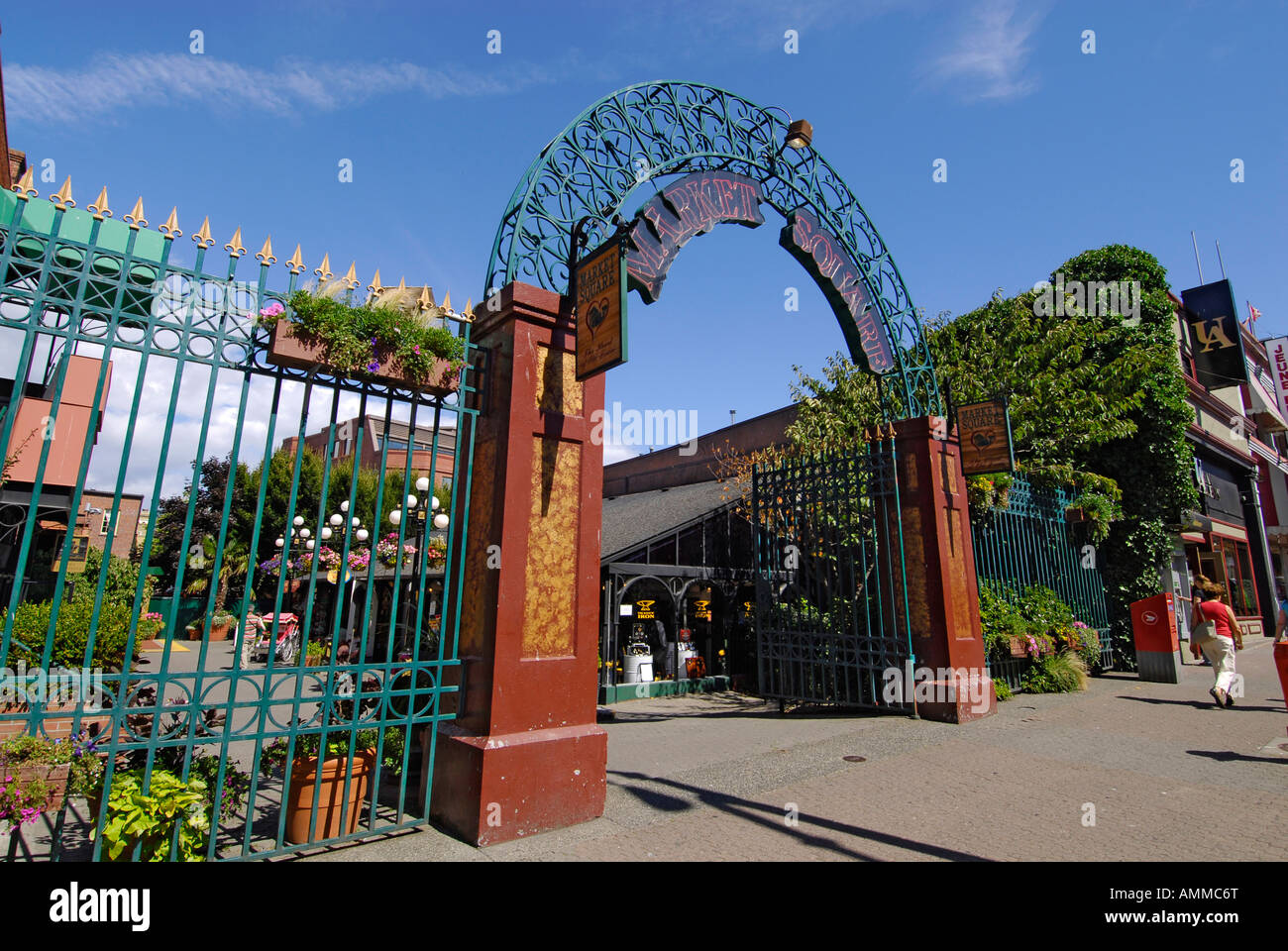 Victoria british columbia market square hi-res stock photography and ...