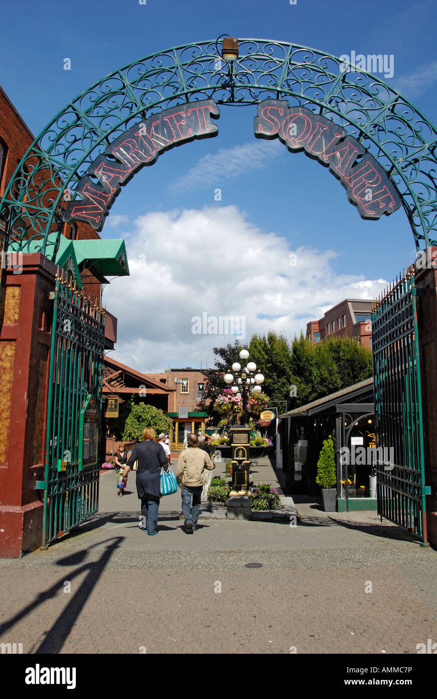 Victoria british columbia market square hi-res stock photography and ...