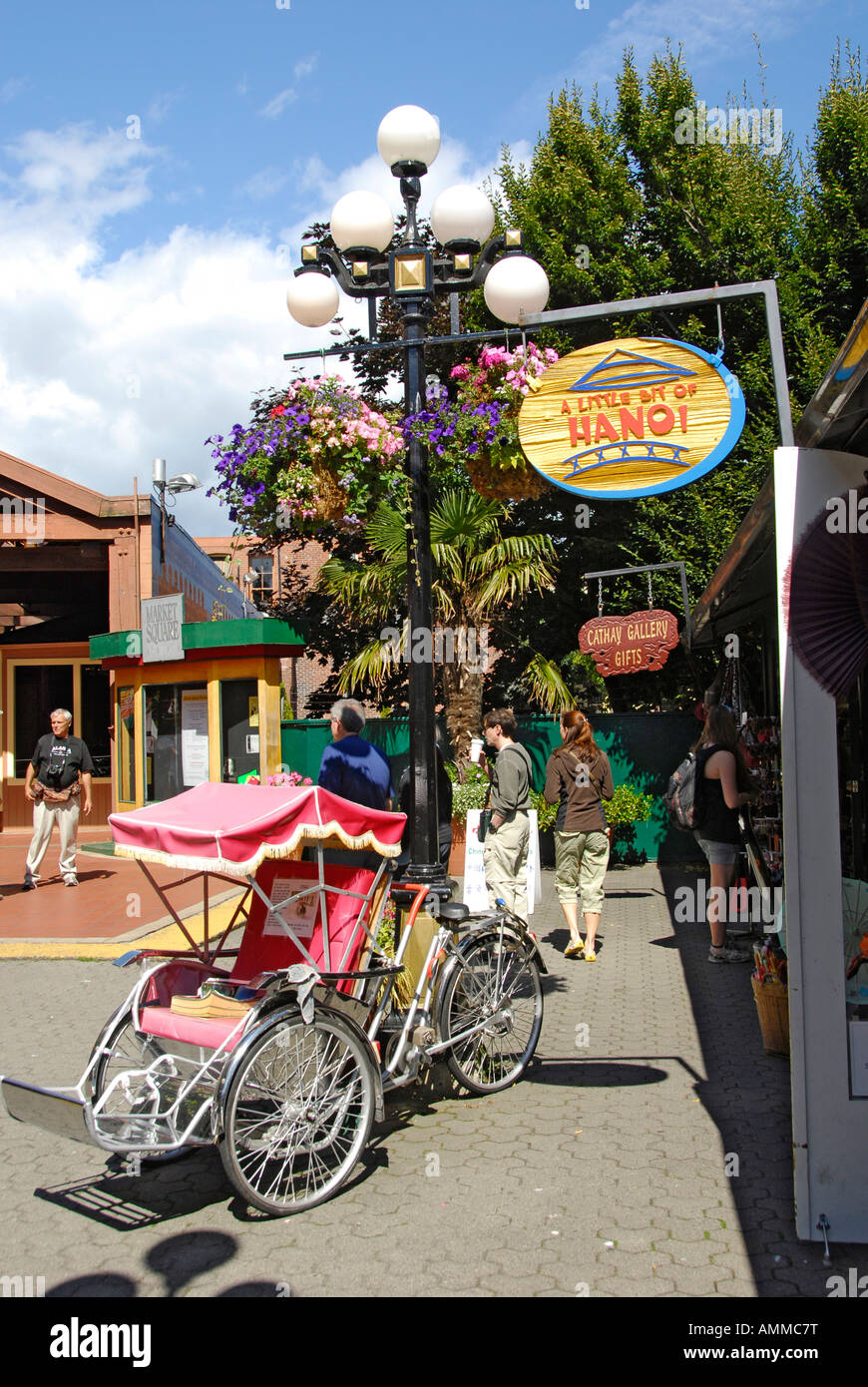 Victoria british columbia market square hi-res stock photography and ...