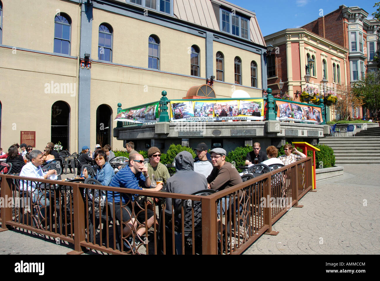 Market square victoria british columbia hi-res stock photography and ...
