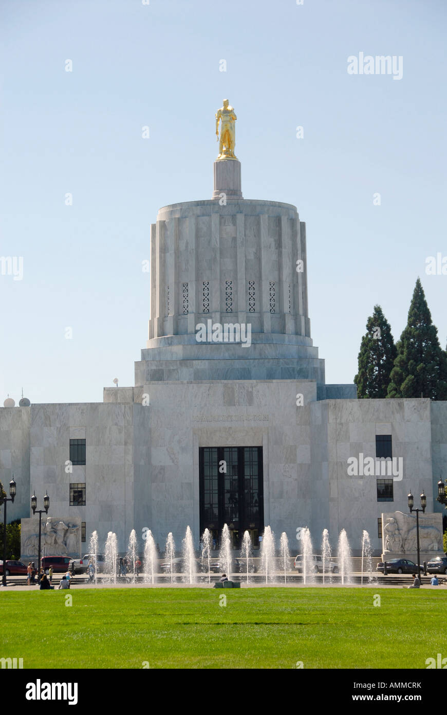 The State Capitol build at Salem Oregon Stock Photo - Alamy