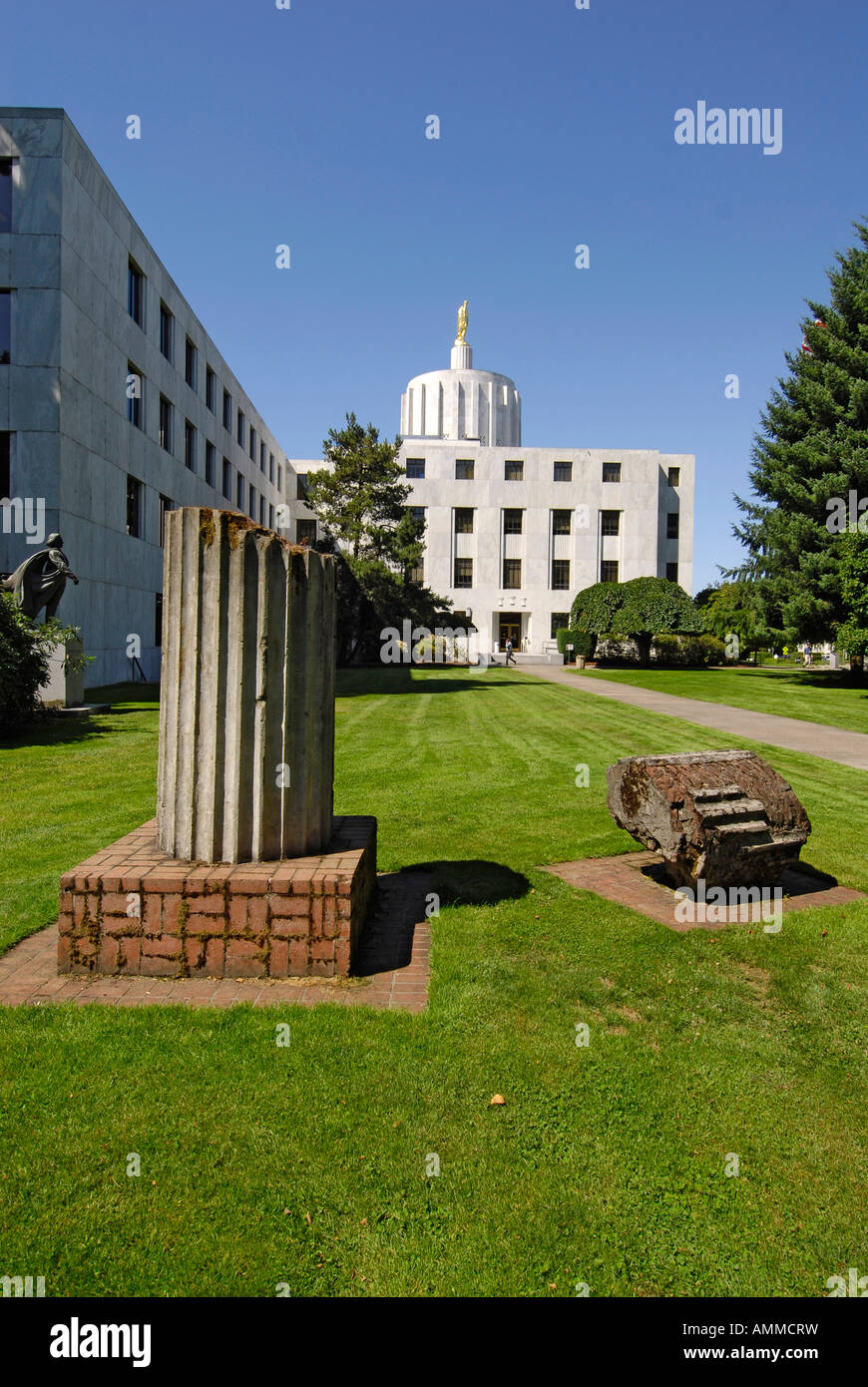 The State Capitol build at Salem Oregon Stock Photo - Alamy