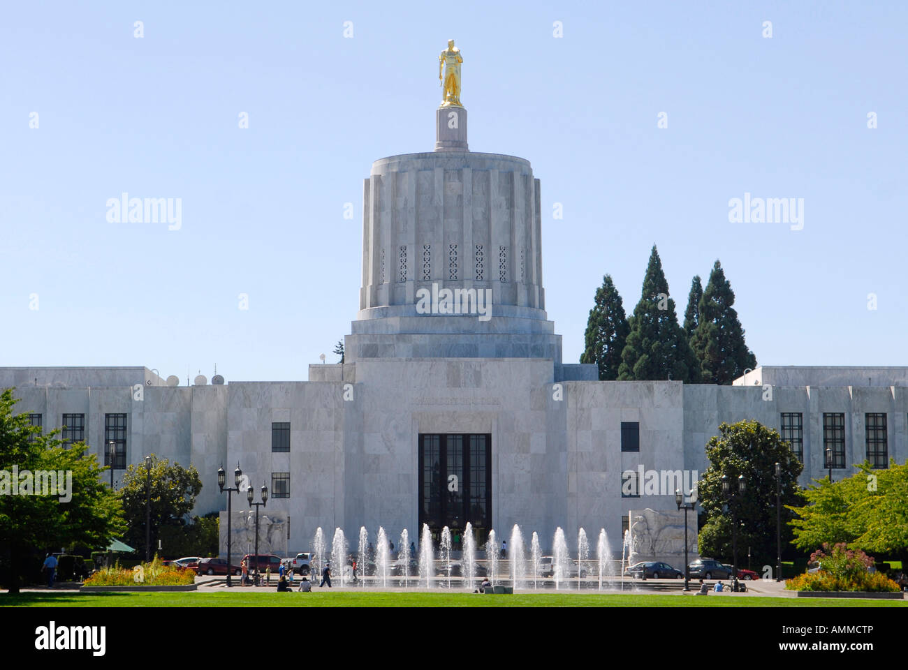The State Capitol build at Salem Oregon Stock Photo - Alamy