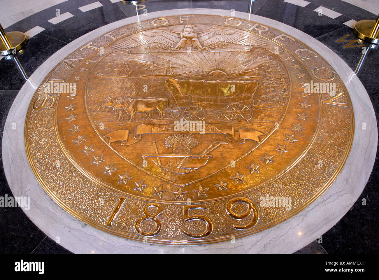 The State Capitol build at Salem Oregon Stock Photo - Alamy
