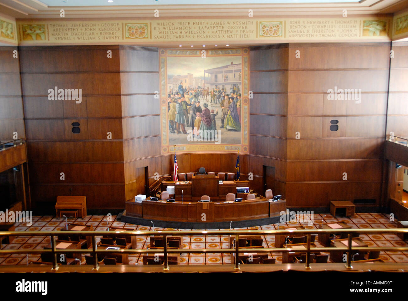 House Chambers Capitol Building Salem Oregon Stock Photo - Alamy