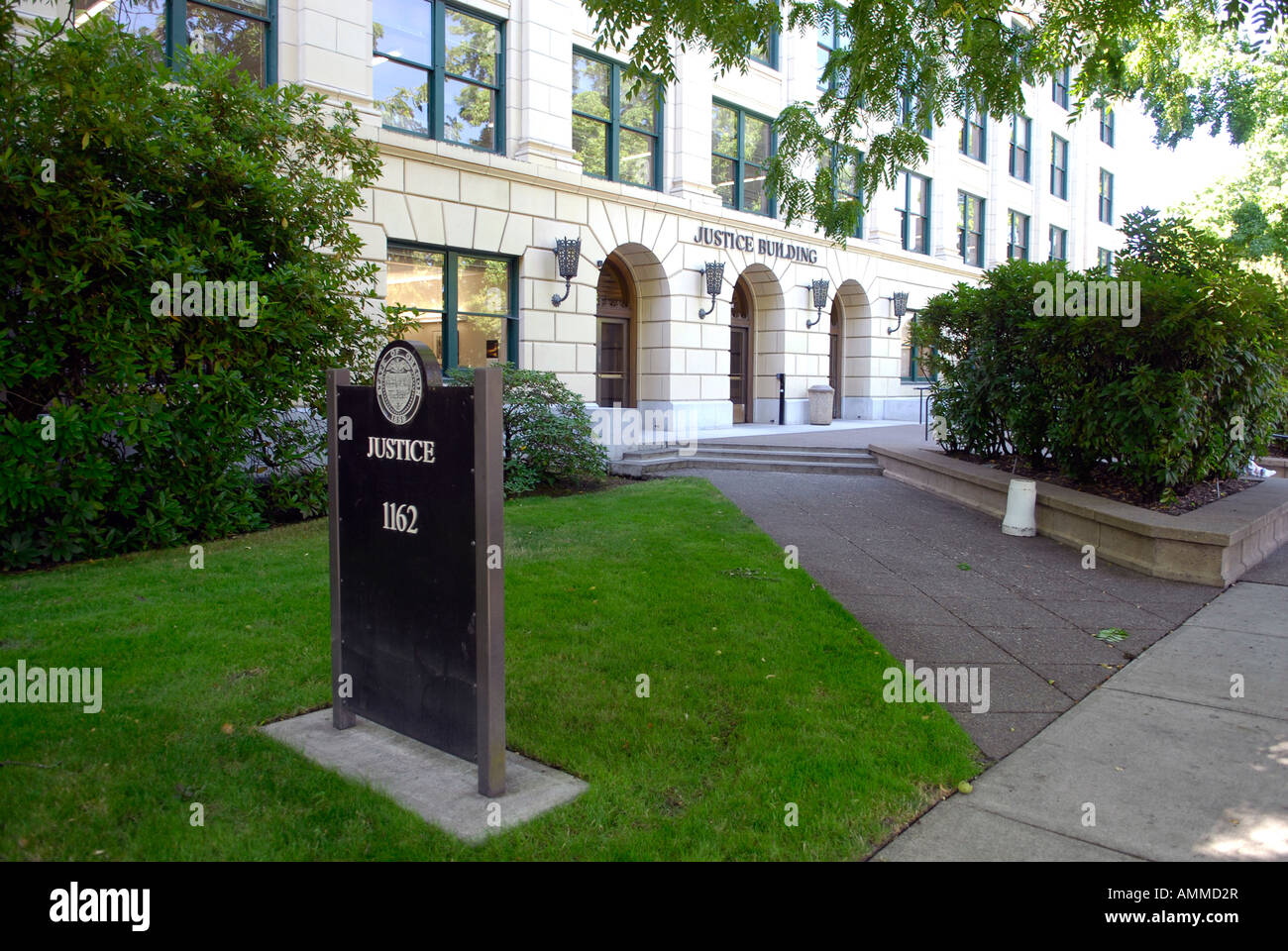 Oregon Justice Building Capitol Building Grounds Salem Oregon OR US ...