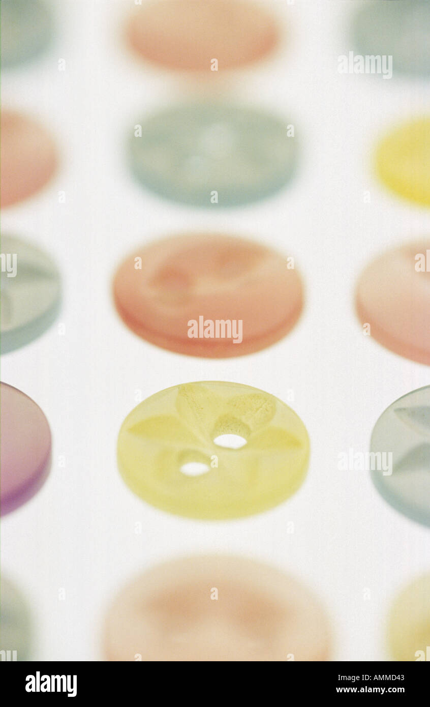Rows of buttons hi-res stock photography and images - Alamy