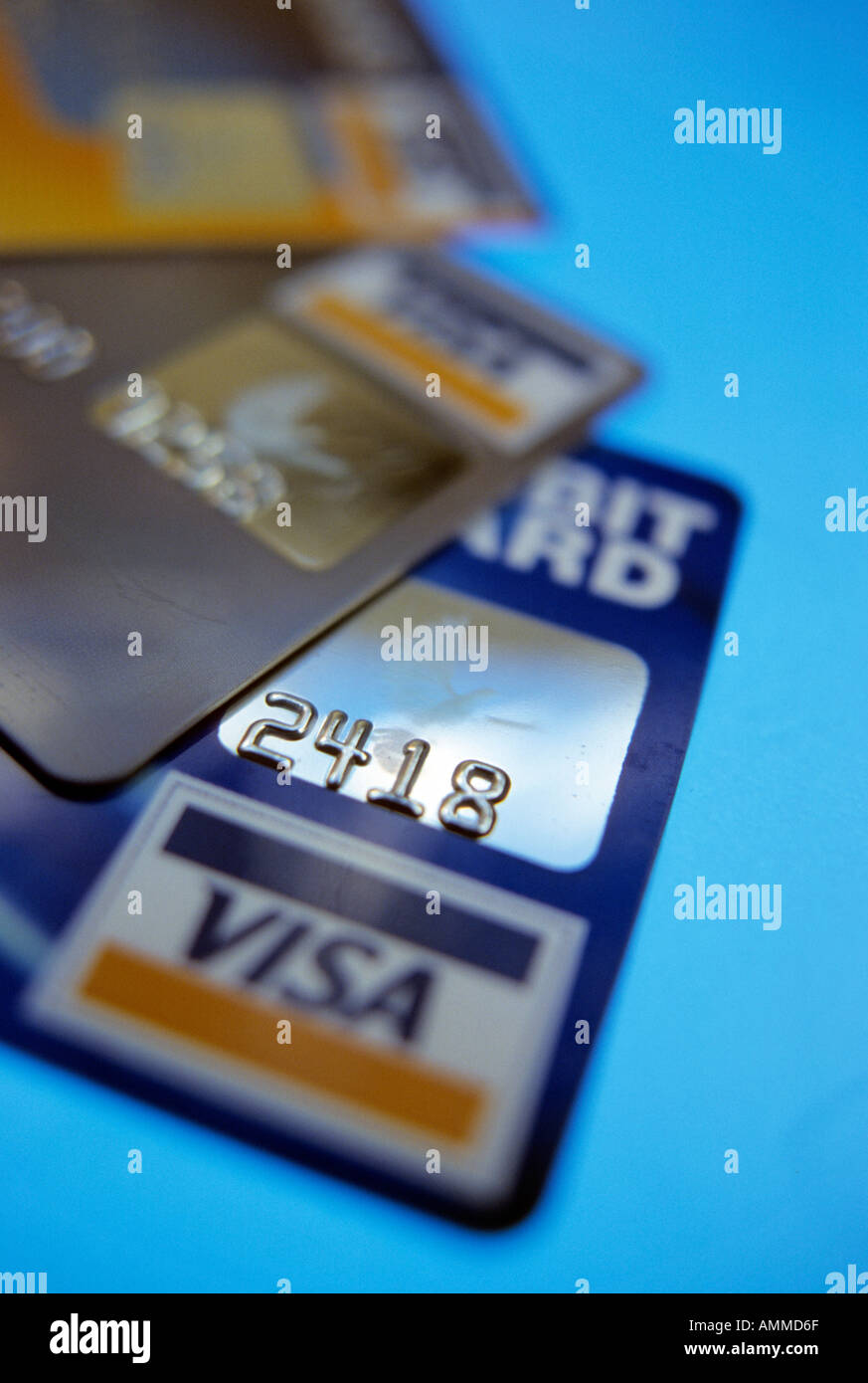 Visa credit card hologram hi-res stock photography and images - Alamy