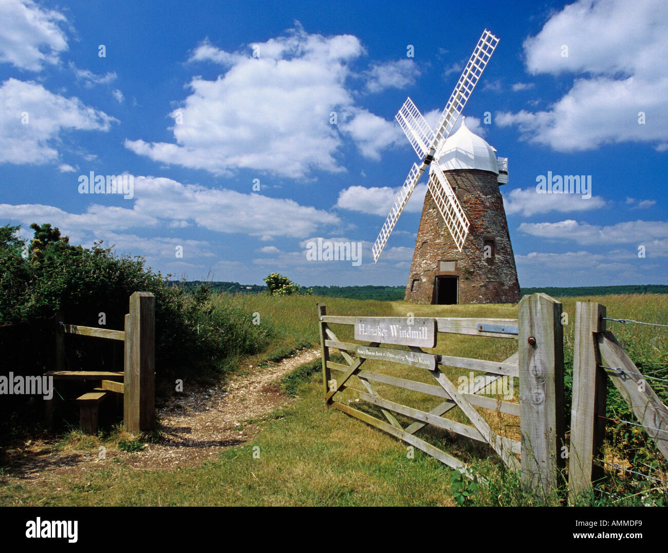 Halnaker Windmill, Chichester, West Sussex, England, UK Stock Photo - Alamy