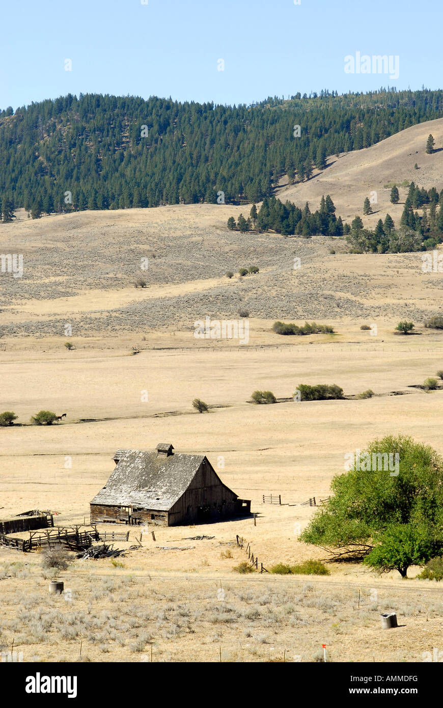 Farmland Ranchland farm ranch along interstate 80 in Wyoming WY US ...