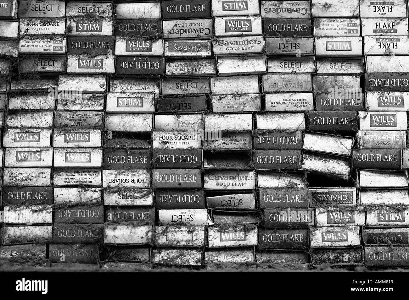 Old cigarette packets hi-res stock photography and images - Alamy