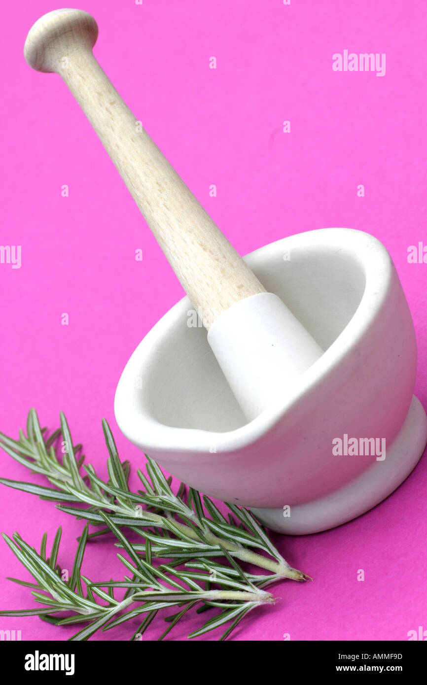 Pestle and mortar Stock Photo - Alamy