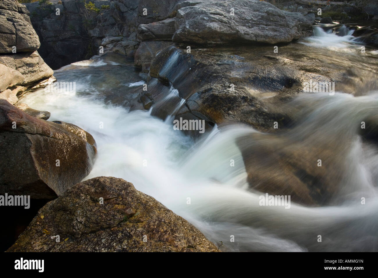 Screw Auger Falls in Maine s Grafton Notch State Park Stock Photo - Alamy