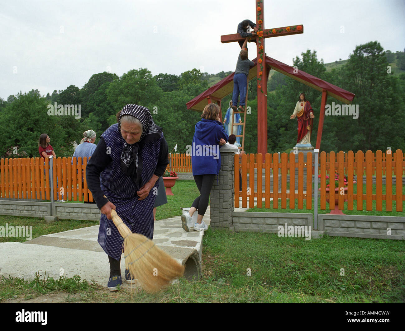 Consecration ceremony hi-res stock photography and images - Alamy