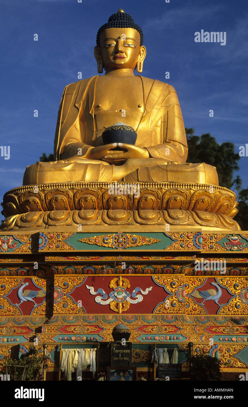 Buddha near Kathmandu, Nepal Stock Photo - Alamy