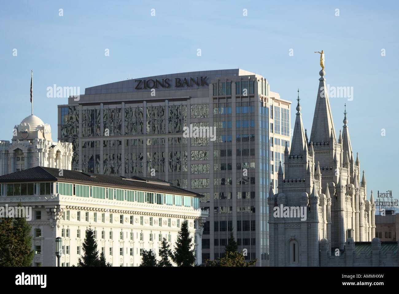 from roof of LDS Conference Center Salt Lake City Utah October 2007 ...