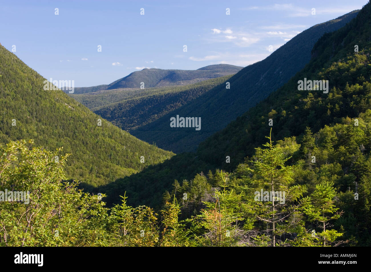Crawford Notch from Elephants Head in New Hampshire USA Stock Photo - Alamy
