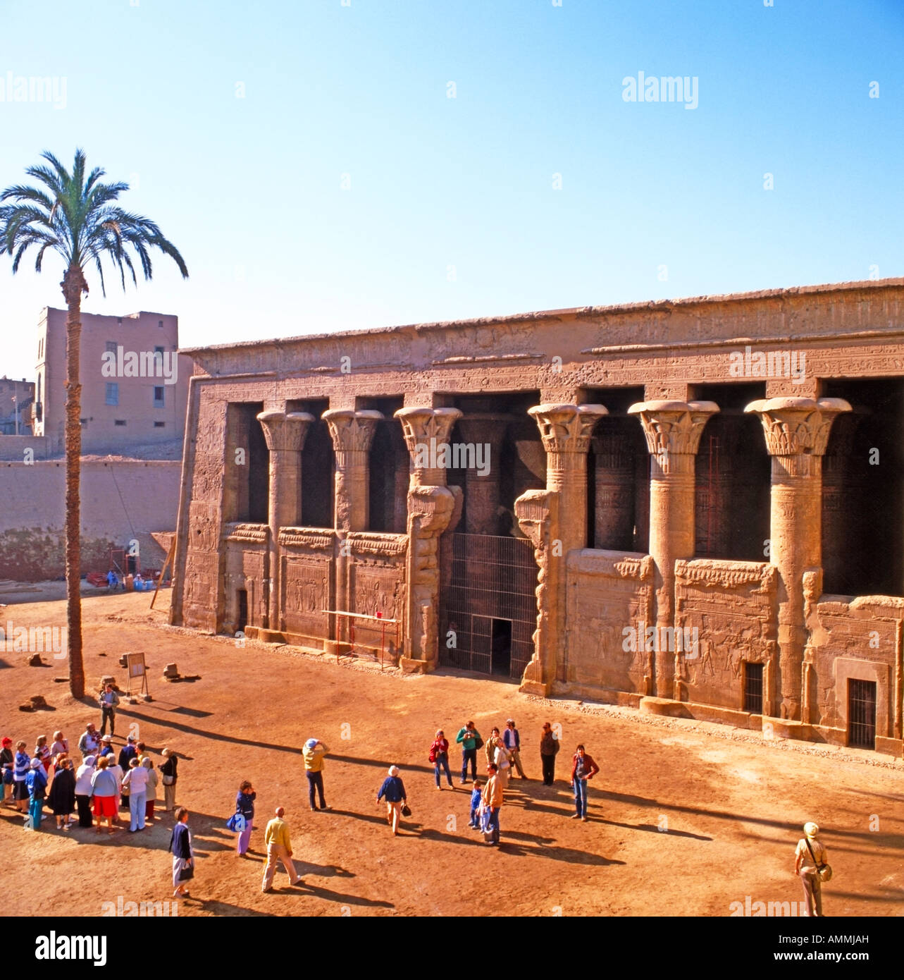 Tourists visiting the Temple of Khnum, Esna, Egypt Stock Photo - Alamy