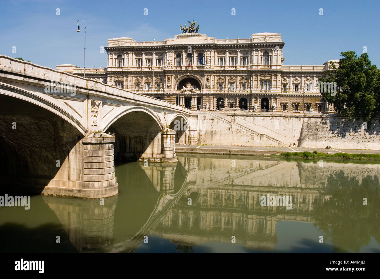 The Italy Rome. The Palace of Justice Stock Photo - Alamy