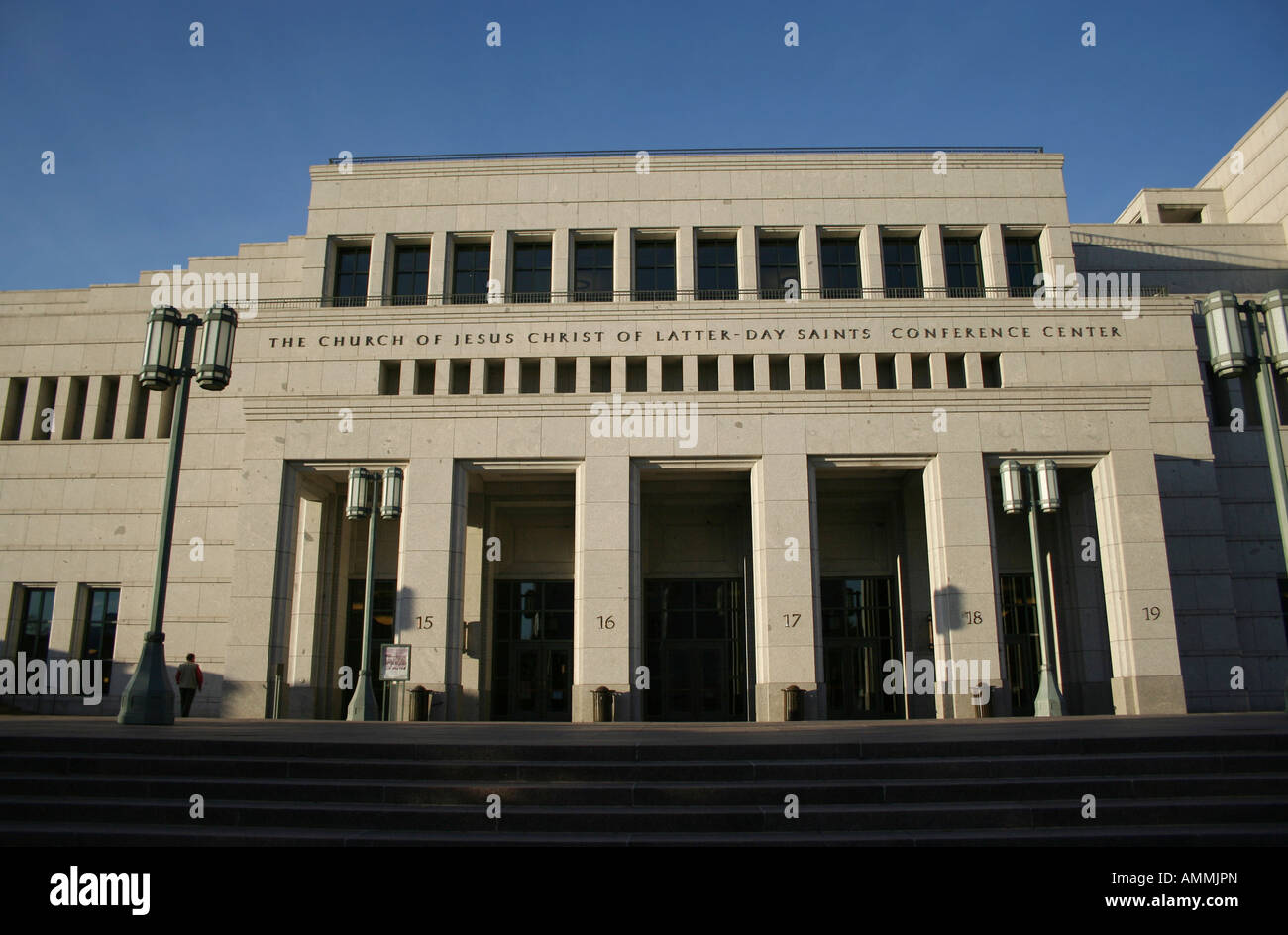 LDS Conference Center Salt Lake City Utah October 2007 Stock Photo - Alamy