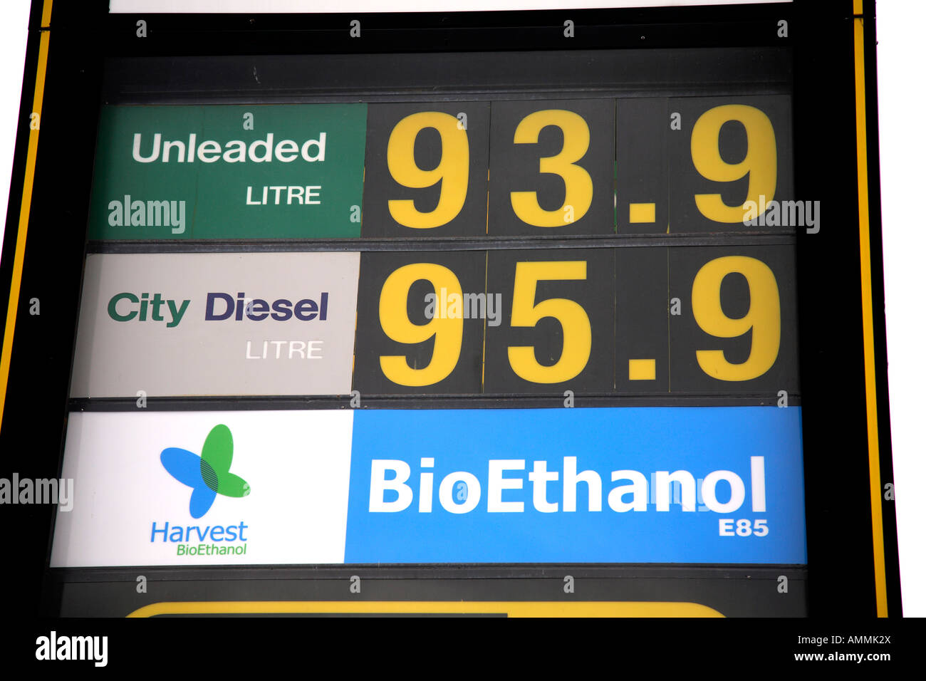 Ethanol Fuel Sign Stock Photos & Ethanol Fuel Sign Stock Images - Alamy