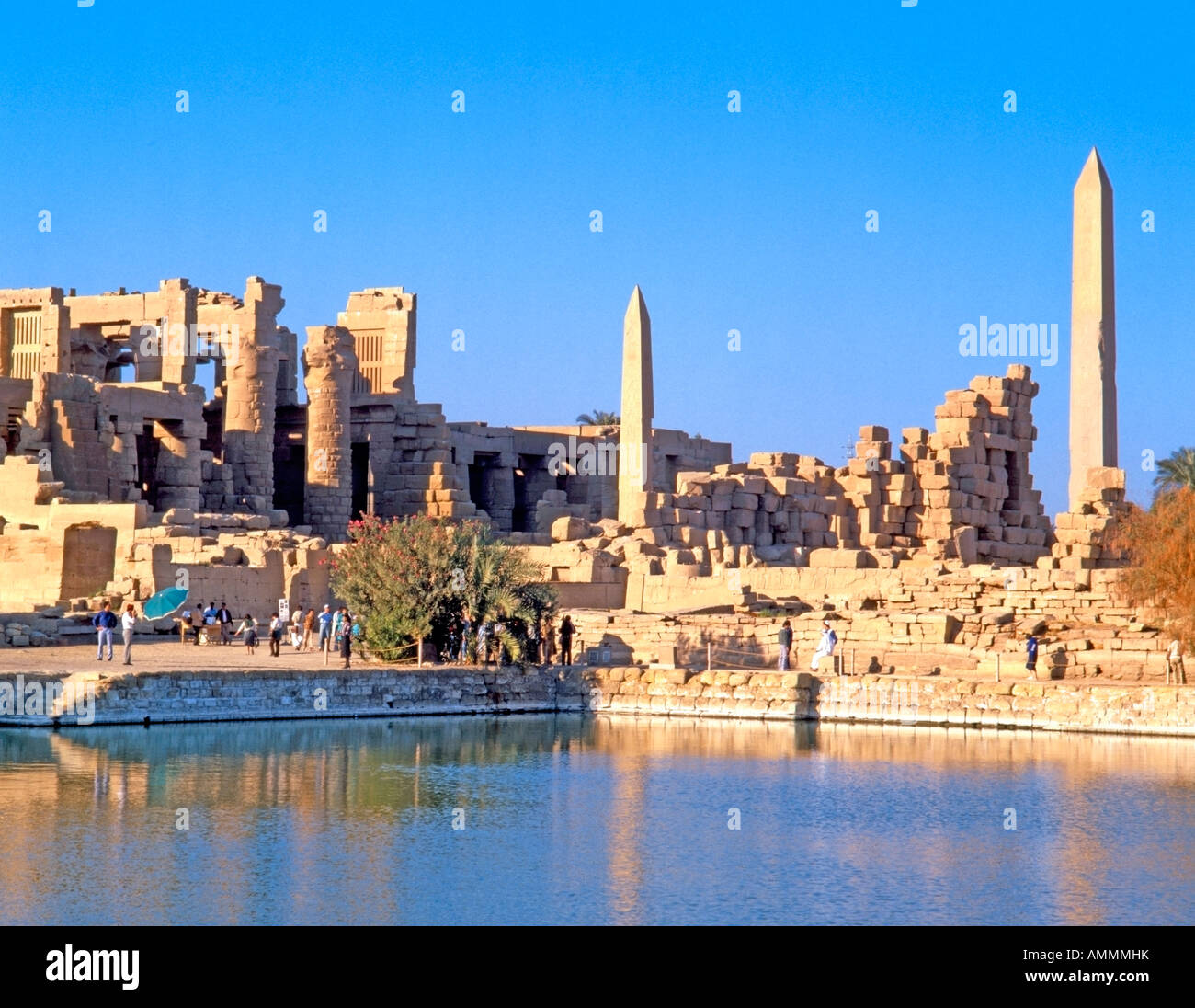 The Precinct of Amun-Re (or Amum), Karnak Temple complex near Luxor ...