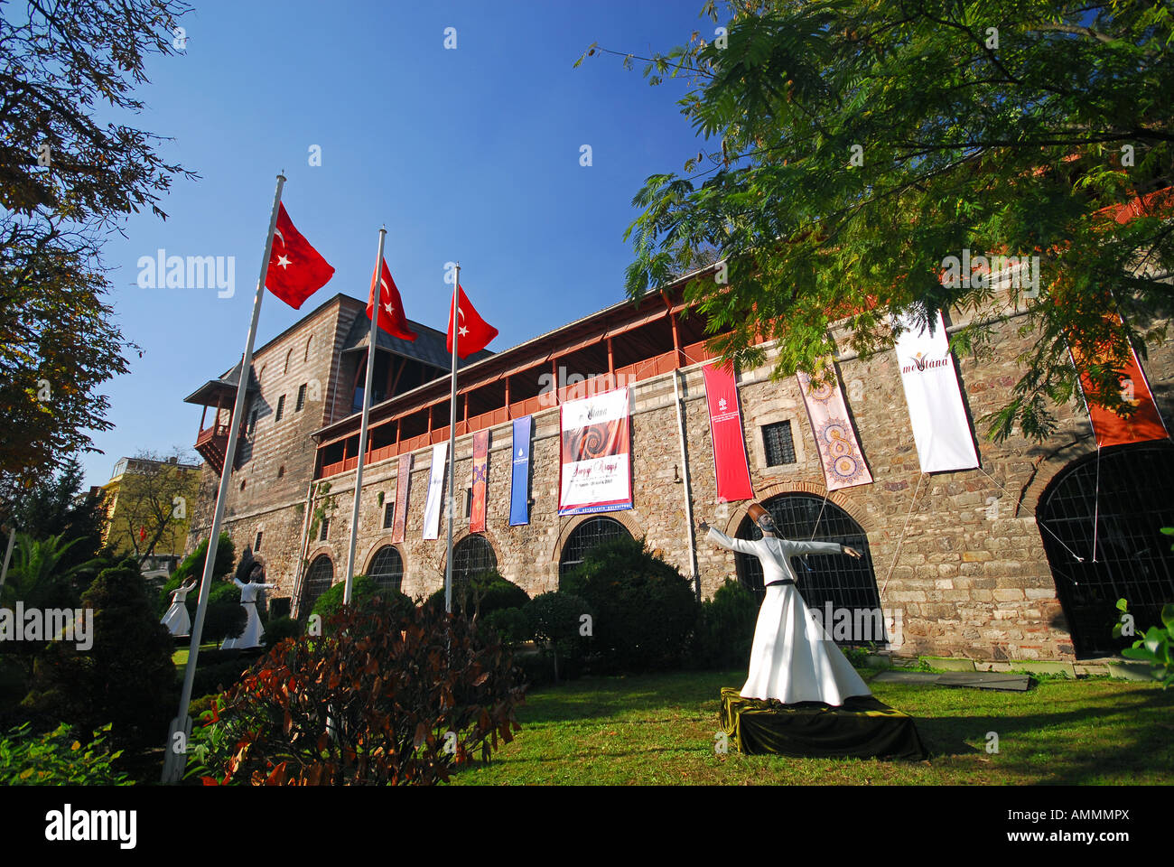 ISTANBUL. The exterior of the Museum of Turkish and Islamic Arts on the ...