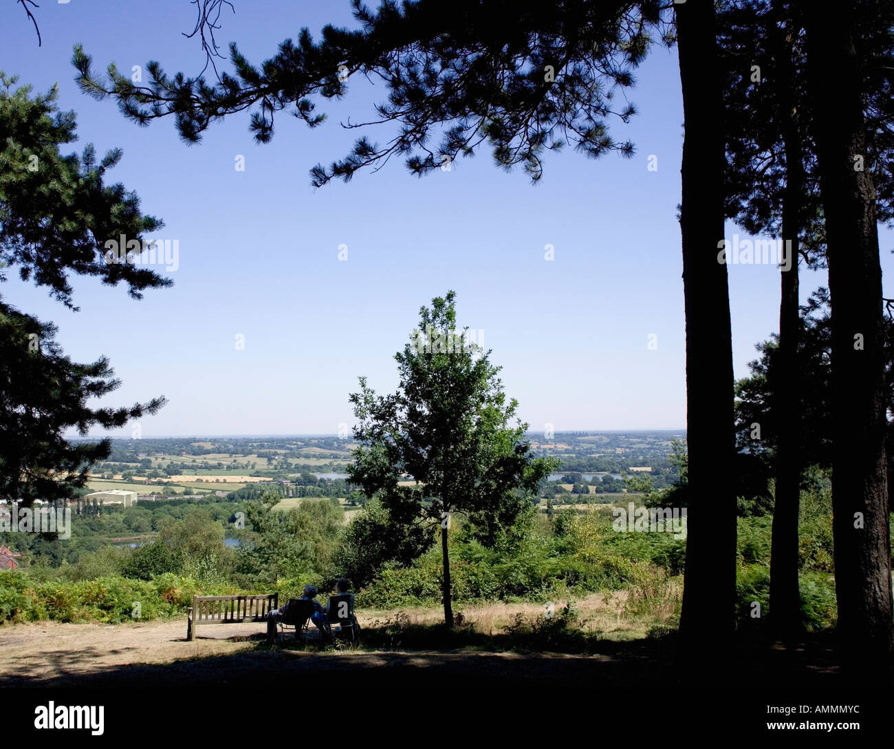 lickey hills country park birmingham worcestershire midlands england ...