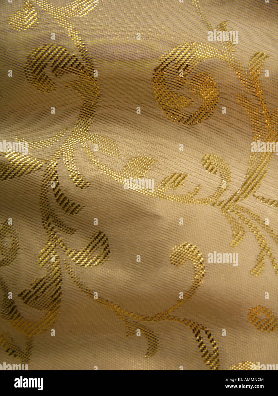 Gold Fabric Pattern