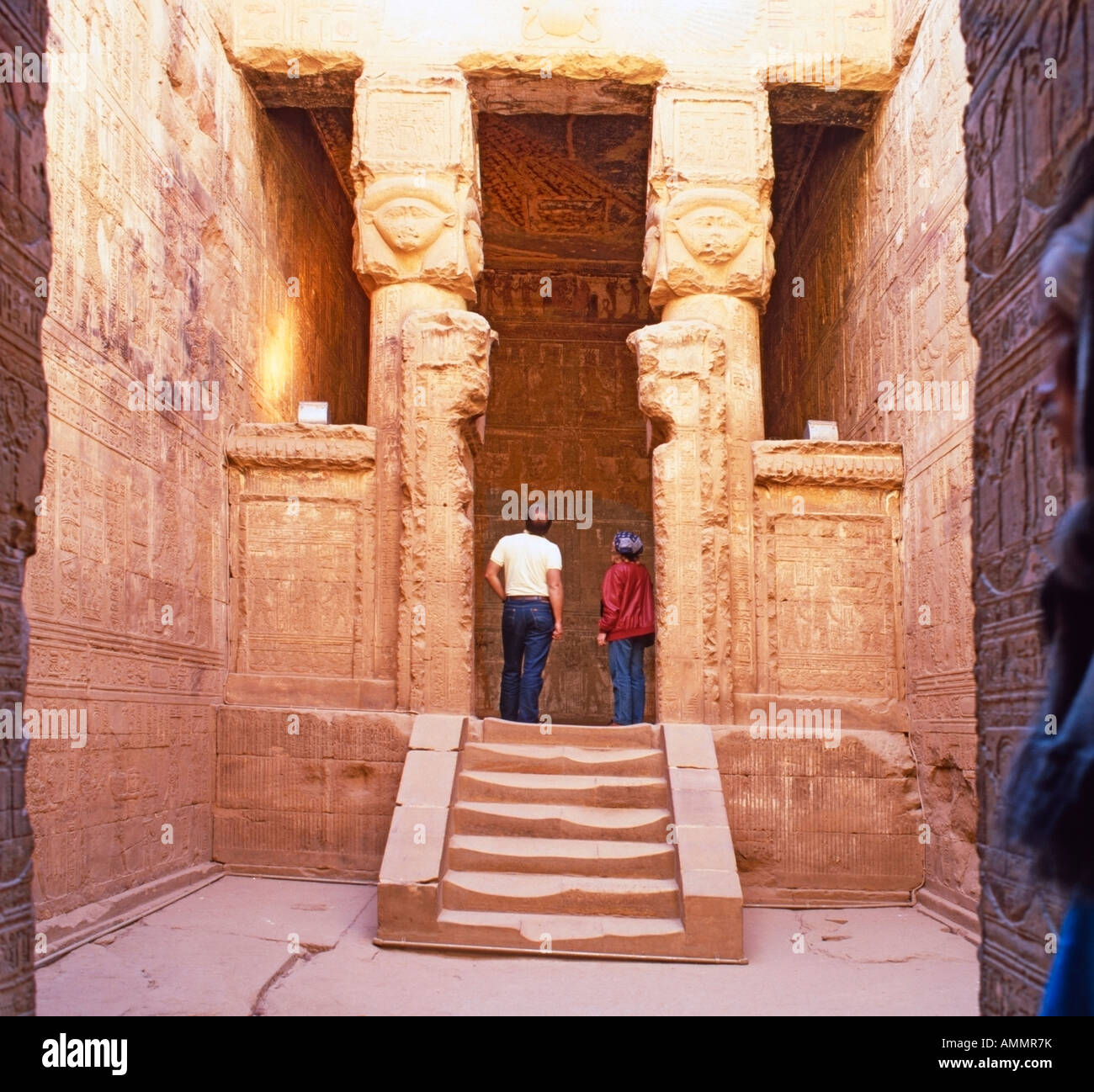 Temple of Hathor, Denderah, Egypt Stock Photo - Alamy