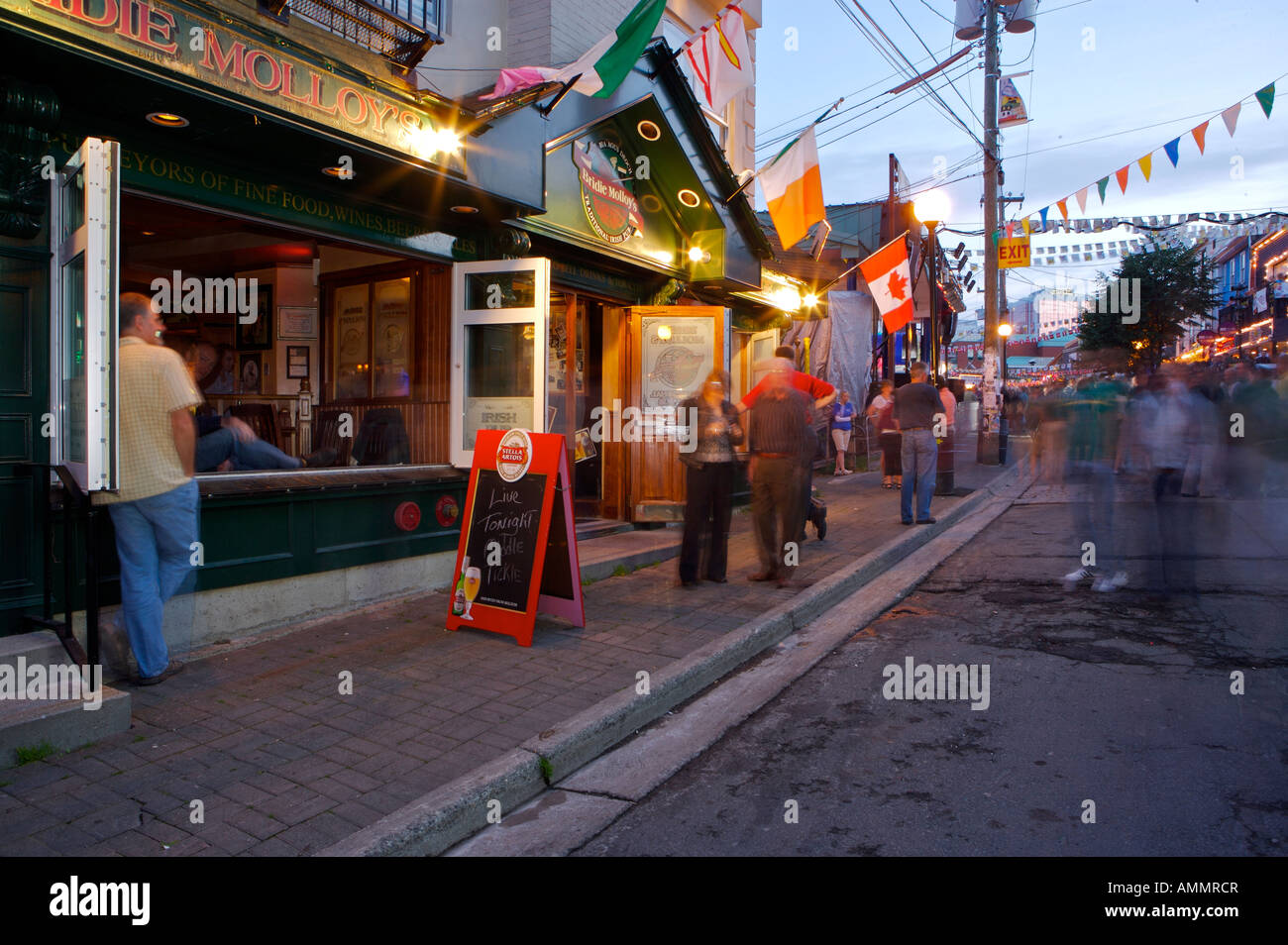 George street st johns newfoundland hi-res stock photography and images ...