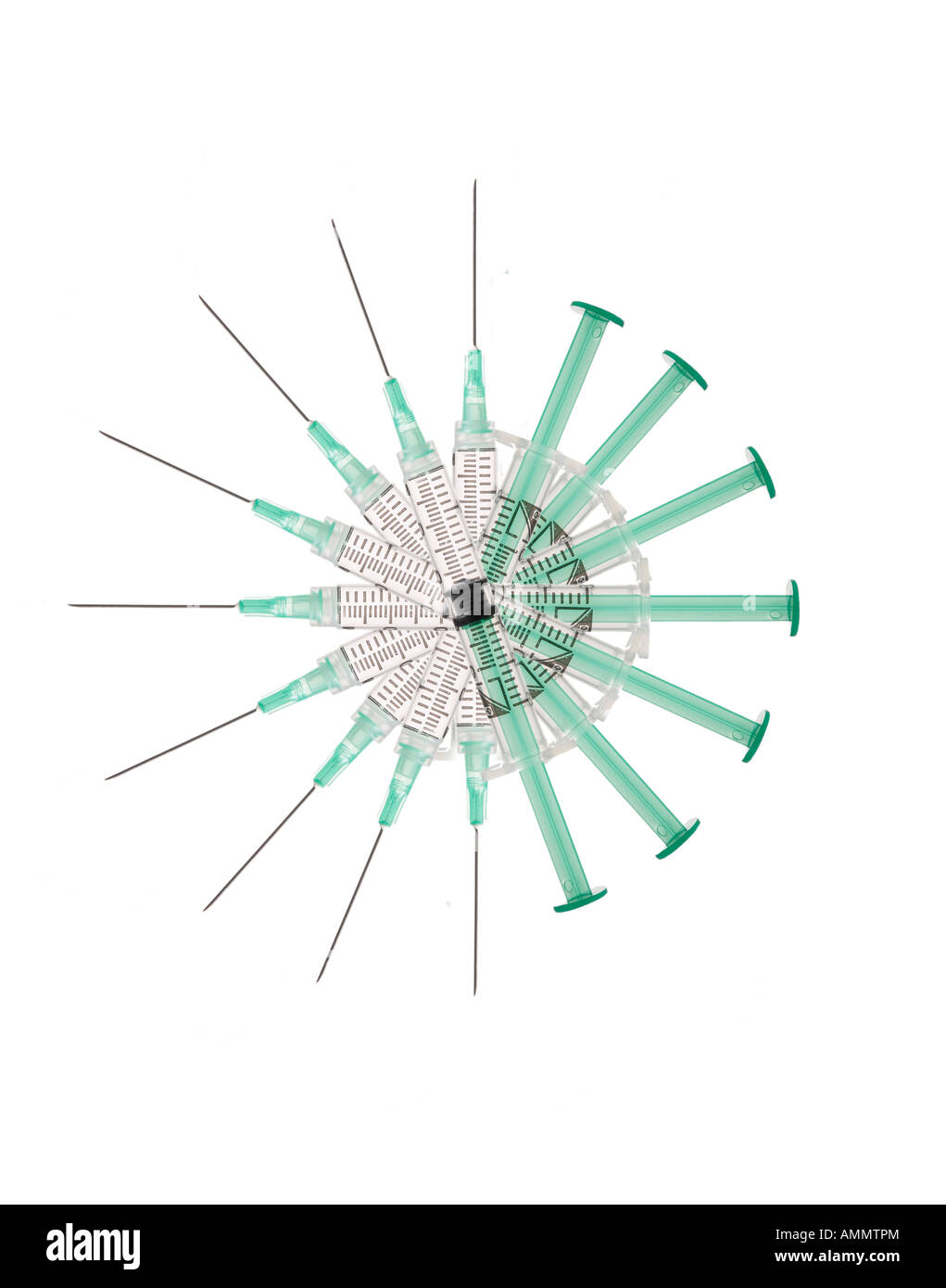 Syringes circle hi-res stock photography and images - Alamy