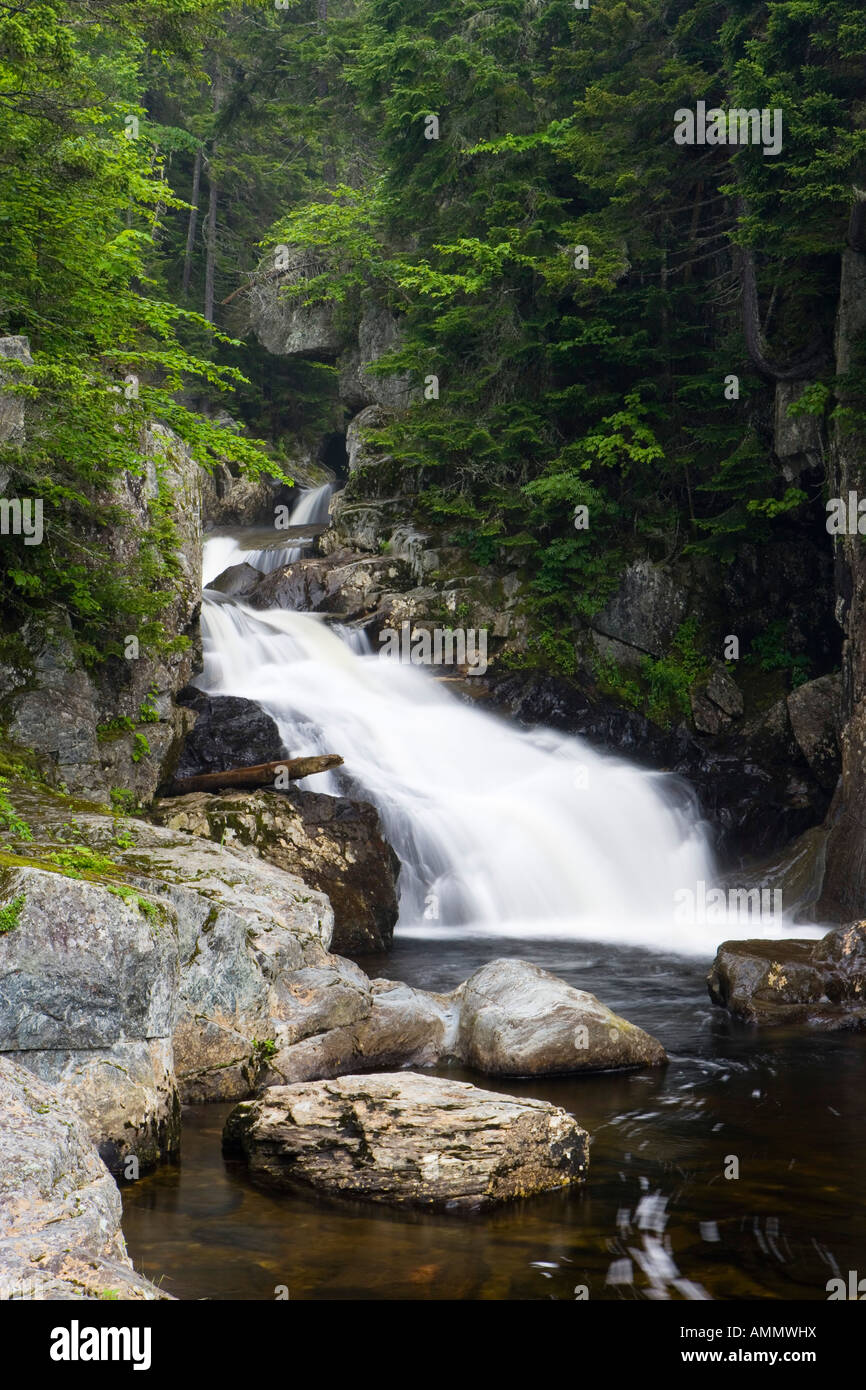 Garfield Falls in Pittsburg New Hampshire East Branch of the Dead ...