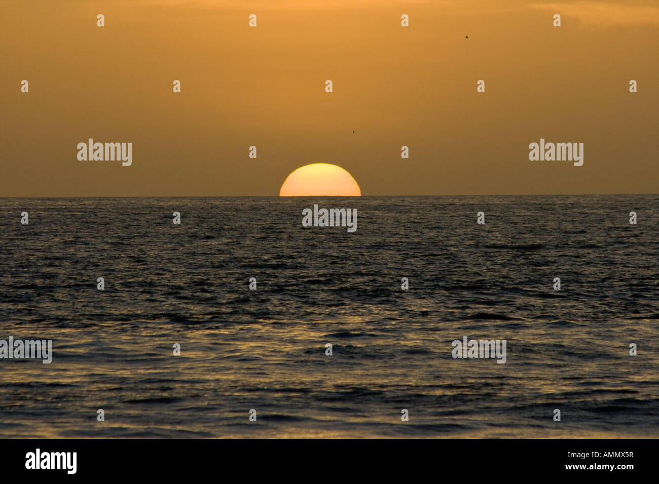 Sunset over Ocean on Kuta Beach, Bali, Indonesia Stock Photo - Alamy