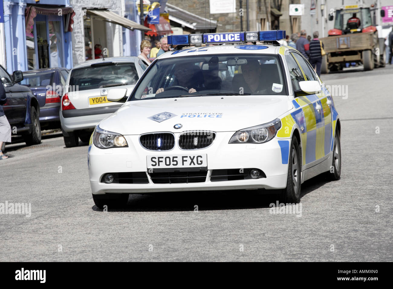 Police car scotland hi-res stock photography and images - Alamy