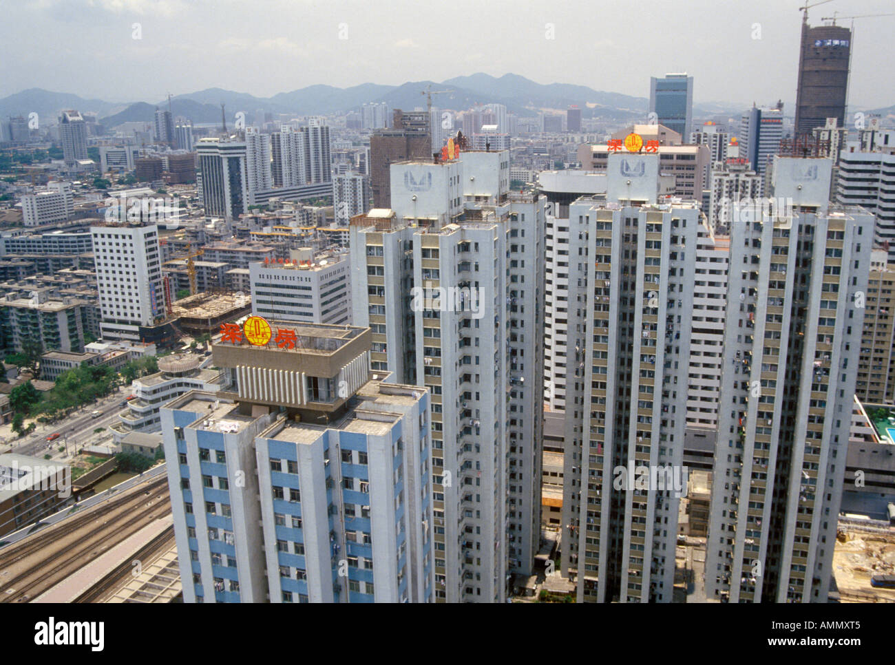 Downtown Central District of Shenzhen in Guangdong Province People s ...