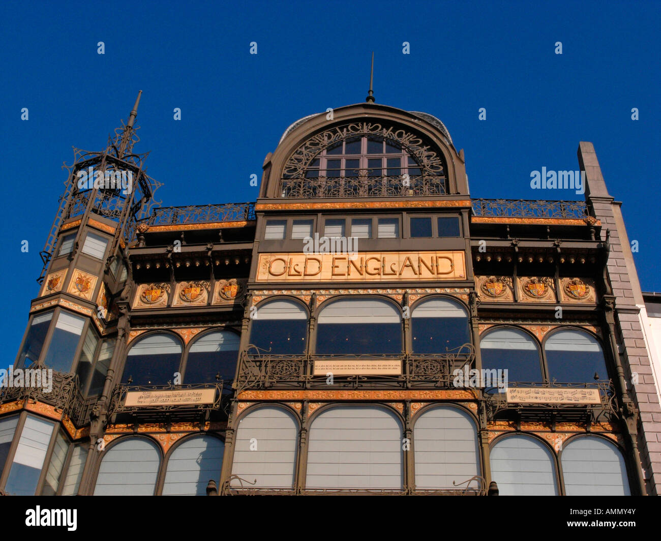 Old England Department Store Brussels High Resolution Stock Photography ...