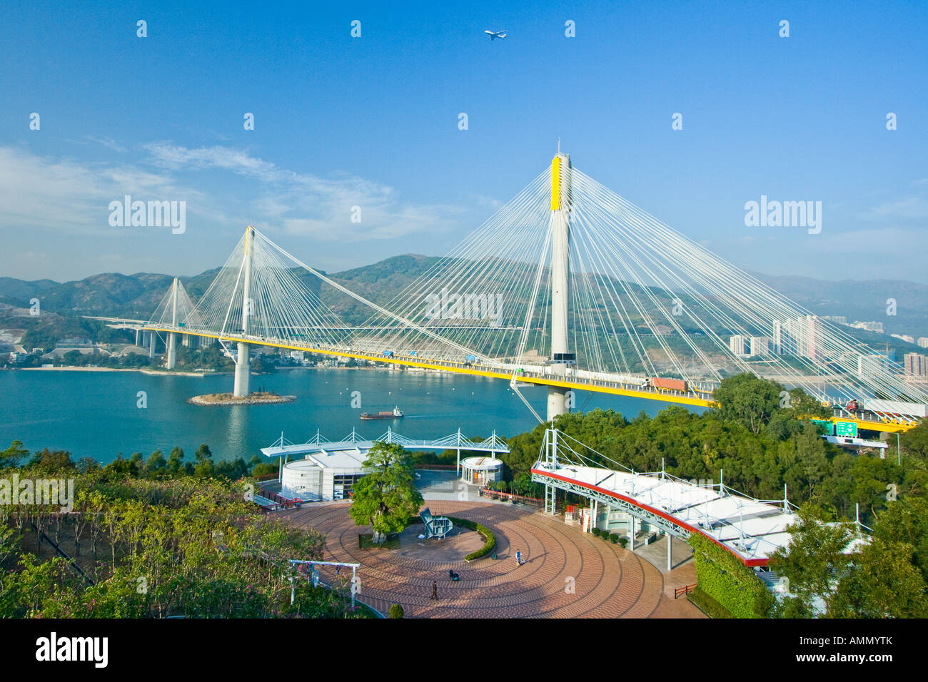 Ting Kau Cable Stayed Bridge Lantau Link Visitors Centre and Viewing ...