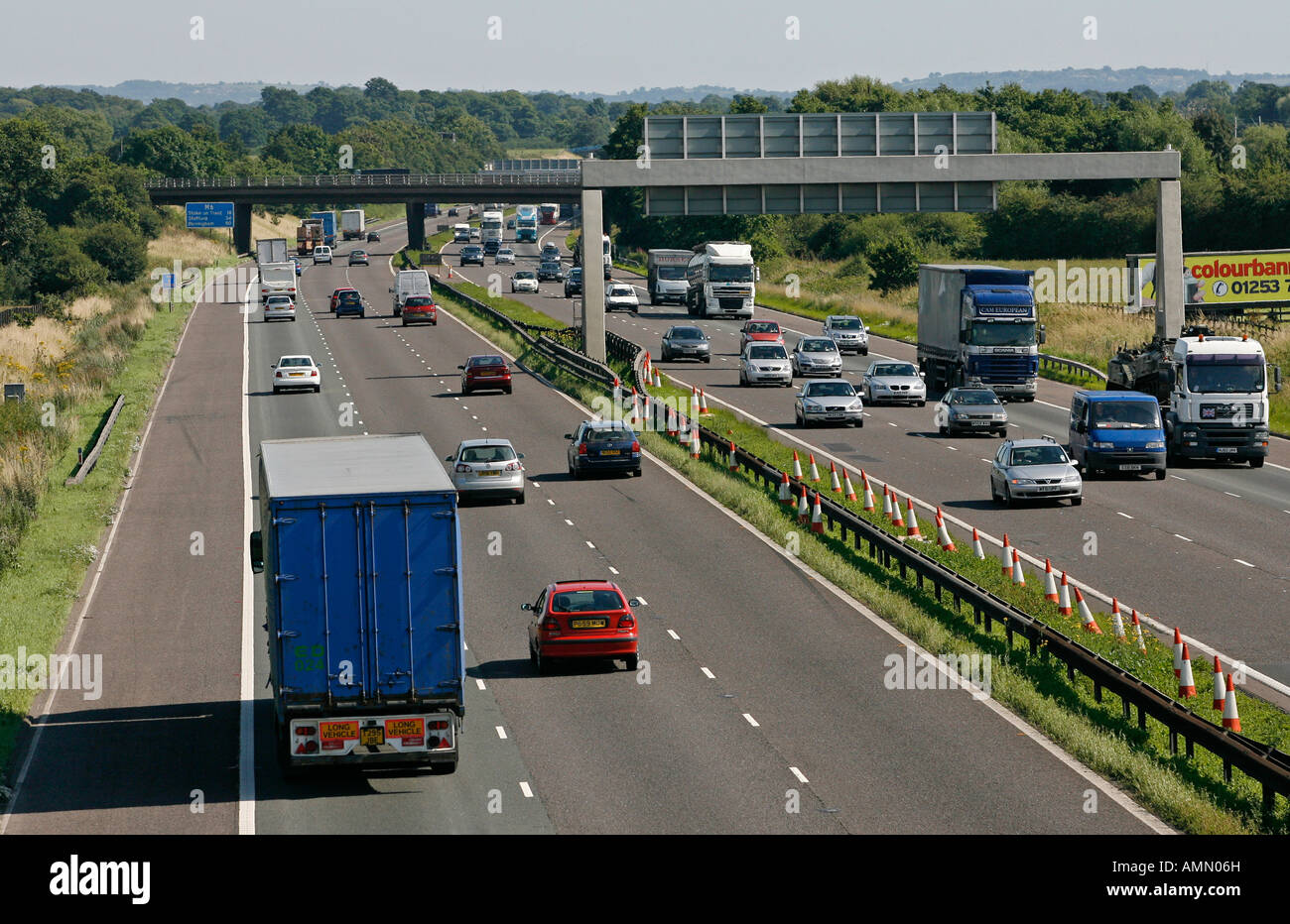 M6 Motorway Busy Stock Photos & M6 Motorway Busy Stock Images - Alamy