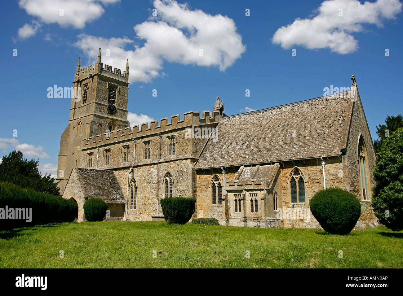 Parish Church of St Peter St Paul Long Compton Warwickshire England UK ...