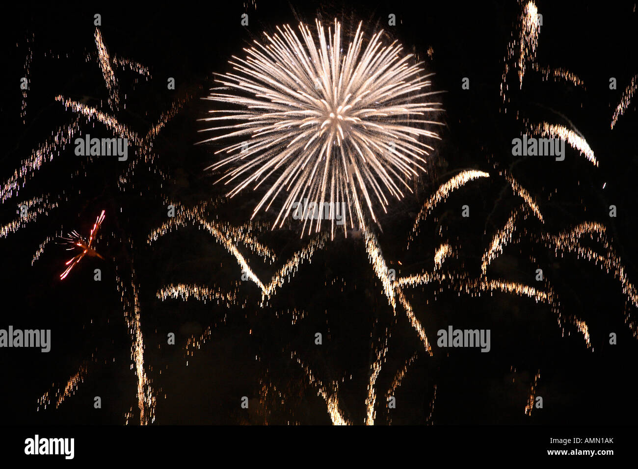 Fireworks Display on Guy Fawkes Night 5th of November Annual ...