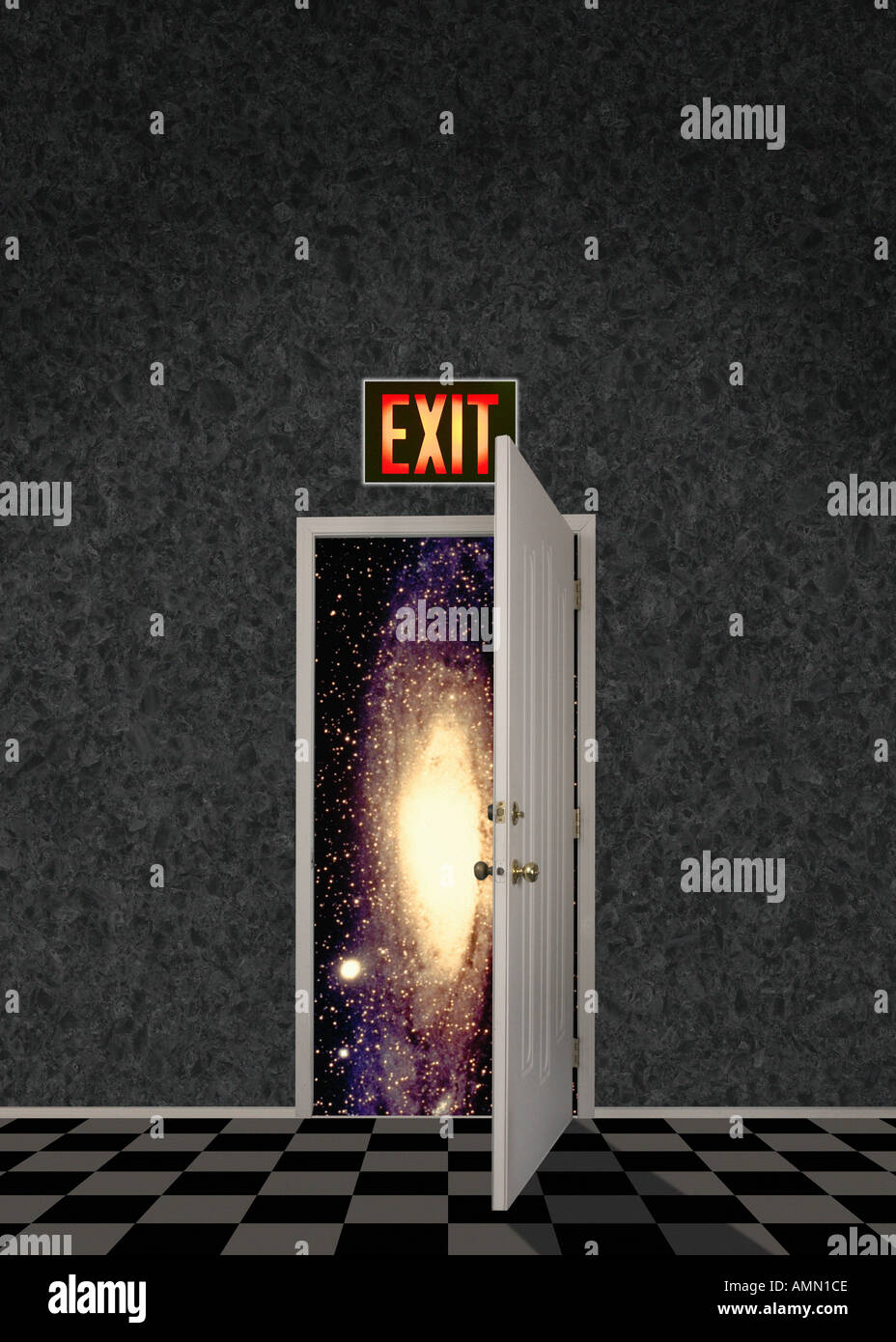 Exit to Space Stock Photo - Alamy