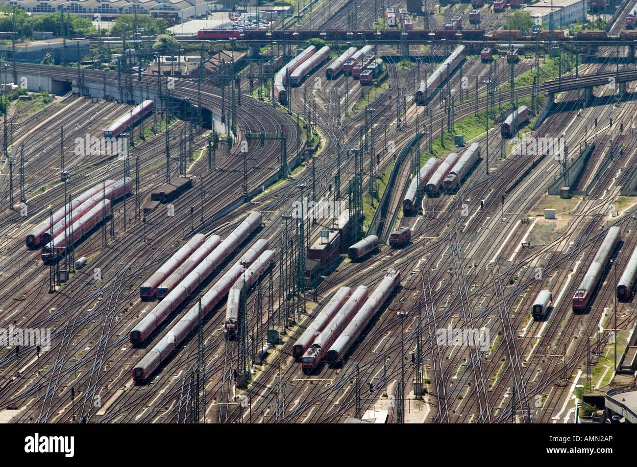 Railway track system hi-res stock photography and images - Alamy