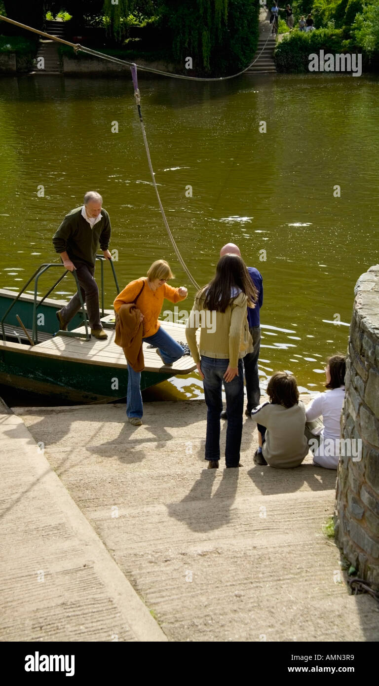 Hand ferry river wye symonds hi-res stock photography and images - Alamy