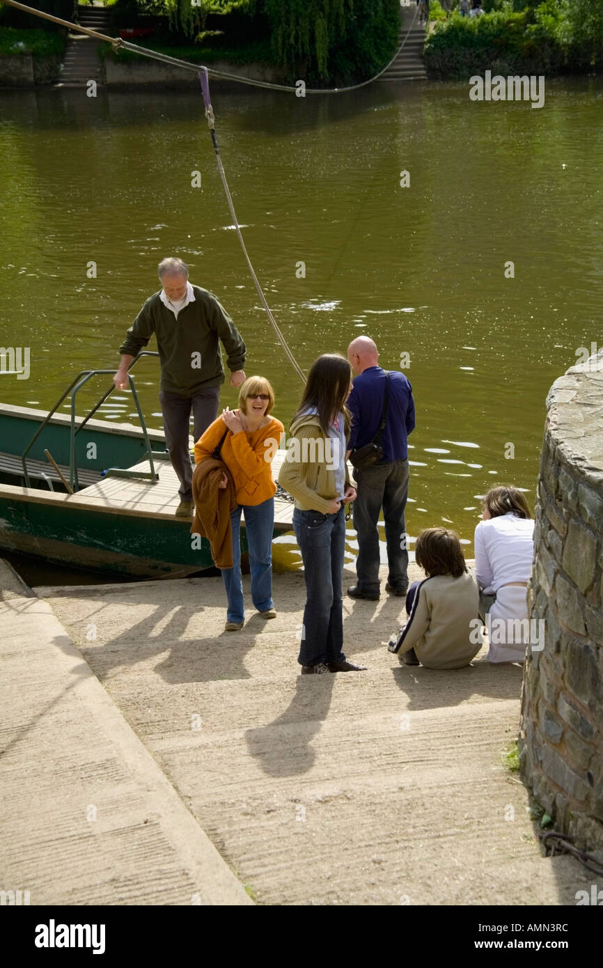 Hand ferry river wye symonds hi-res stock photography and images - Alamy