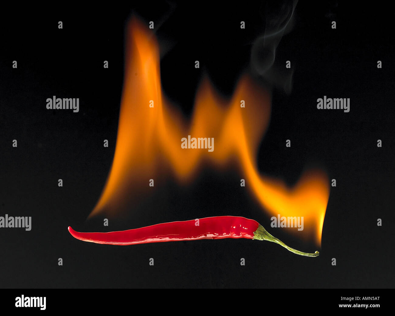 Flaming chilli hi-res stock photography and images - Alamy