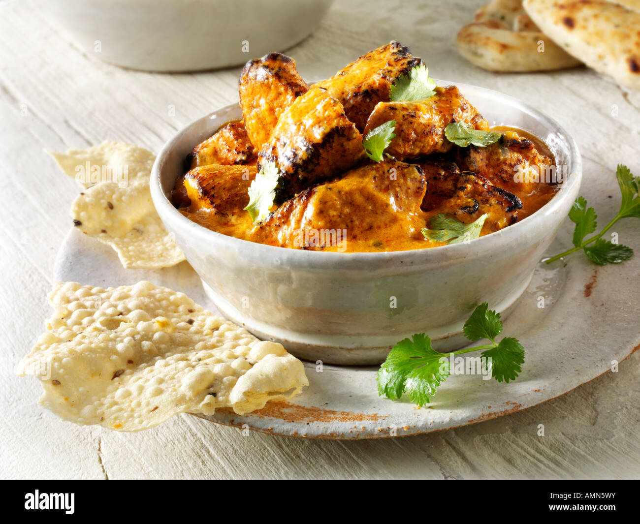 Indian Meals - Chicken Madras curry Stock Photo - Alamy