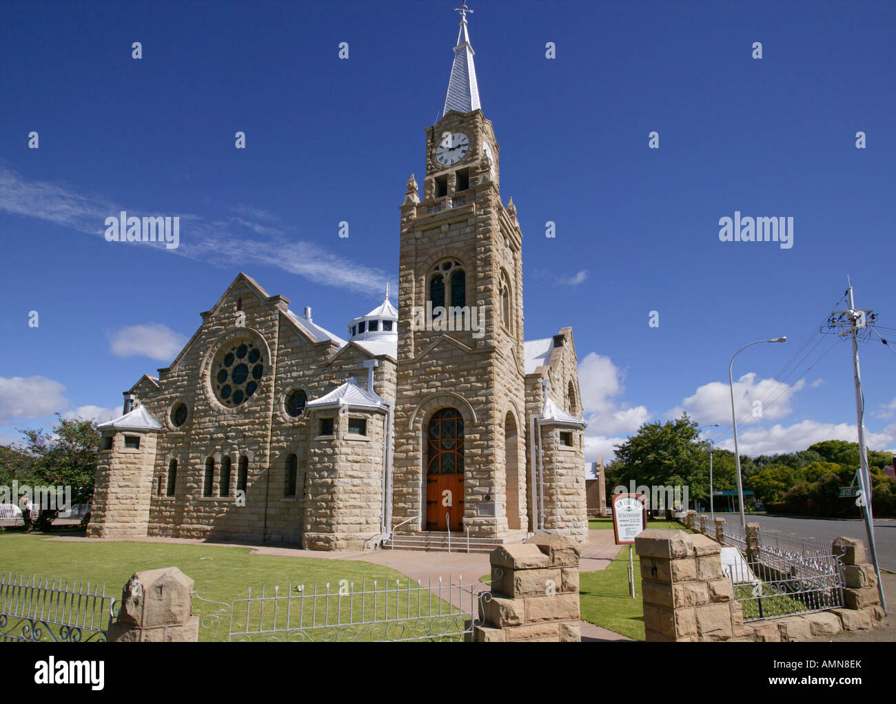 A historical Dutch Reform Church built in 1846 in the centre of ...