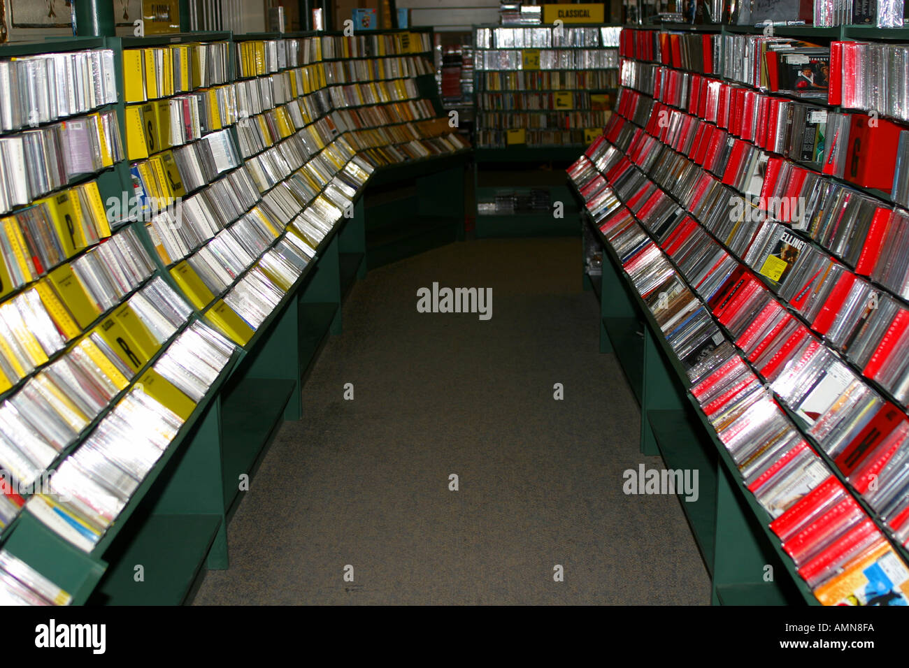 Cd shelf classical hi-res stock photography and images - Alamy