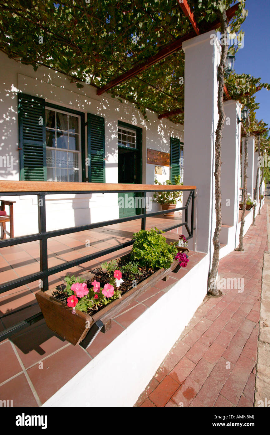 The port-wine guesthouse in Calitzdorp Stock Photo - Alamy